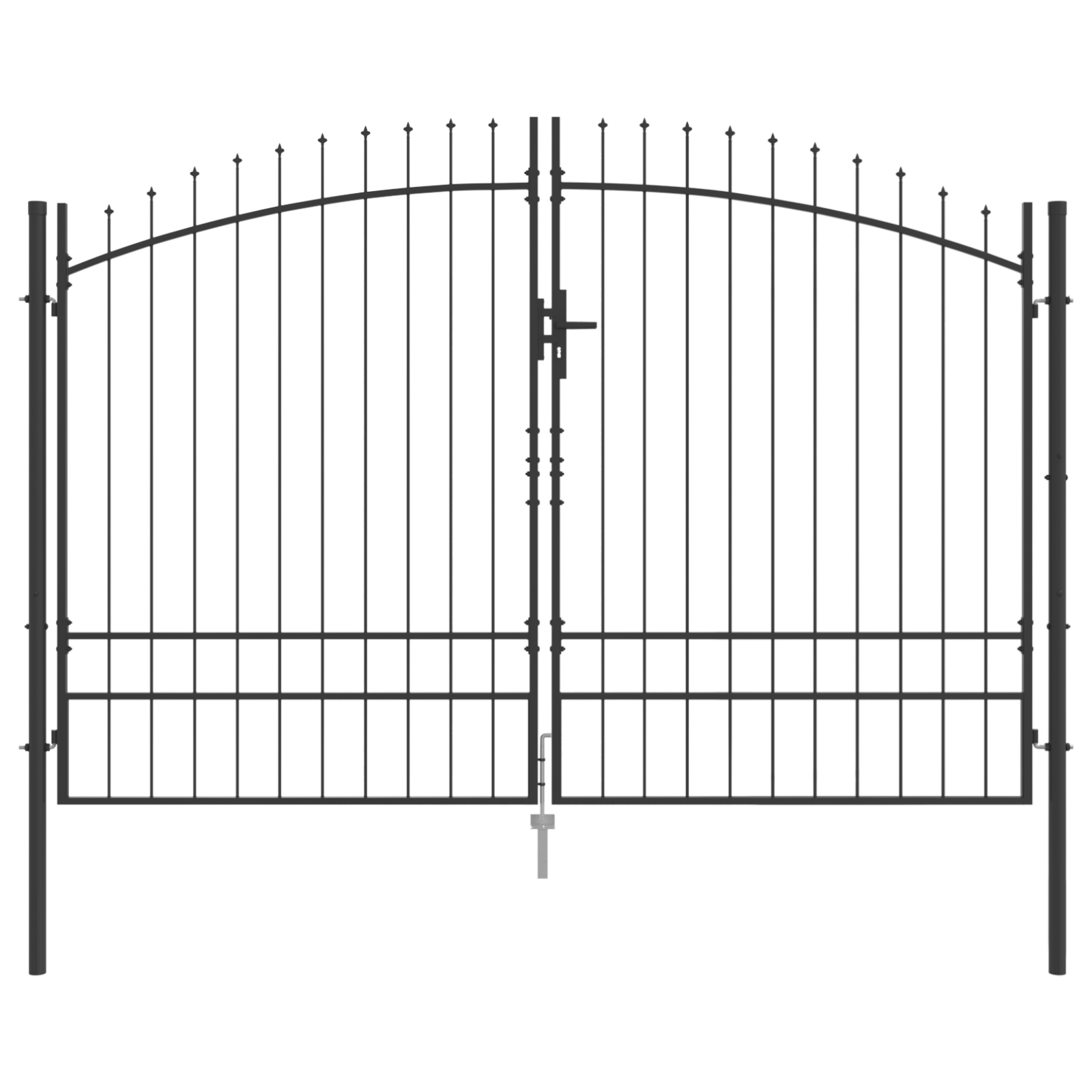 Porte de jardin | Portail de jardin | Portillon avec sommet en pointe ...