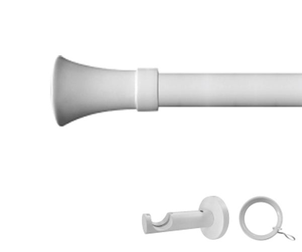 KIT BARRE DE RIDEAU 20mm. LARGEUR 300cm. | Leroy Merlin