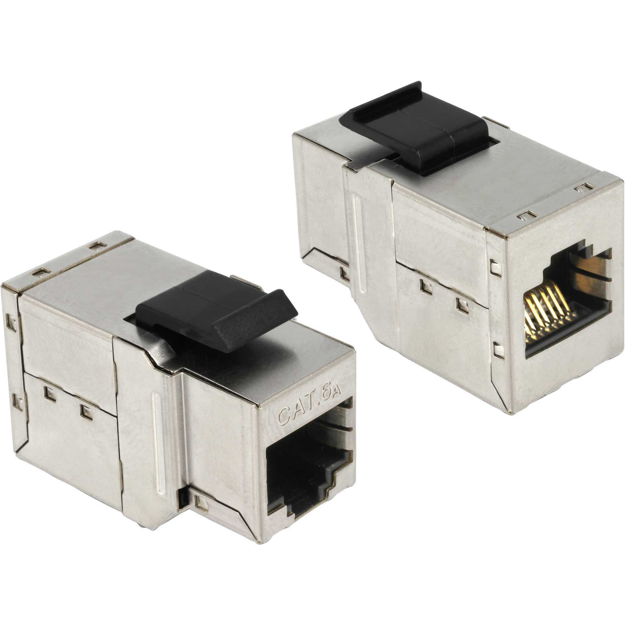 DeLOCK Keystone RJ45 Bu-Bu Cat6a module Keystone métallique | Leroy Merlin