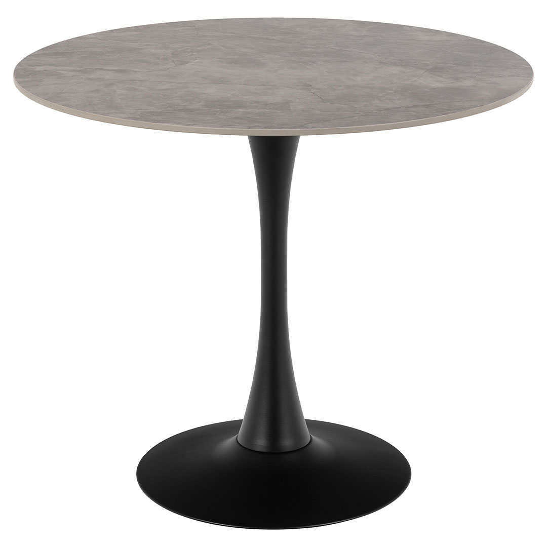 Mesa de comedor Malta 90x90cm gris. | Leroy Merlin