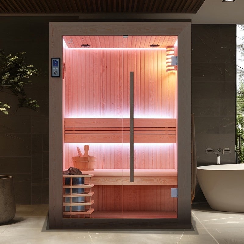 Sauna Boreal® SIBERIA 130 - 2 places - 130 X 110 X 190 | Leroy Merlin