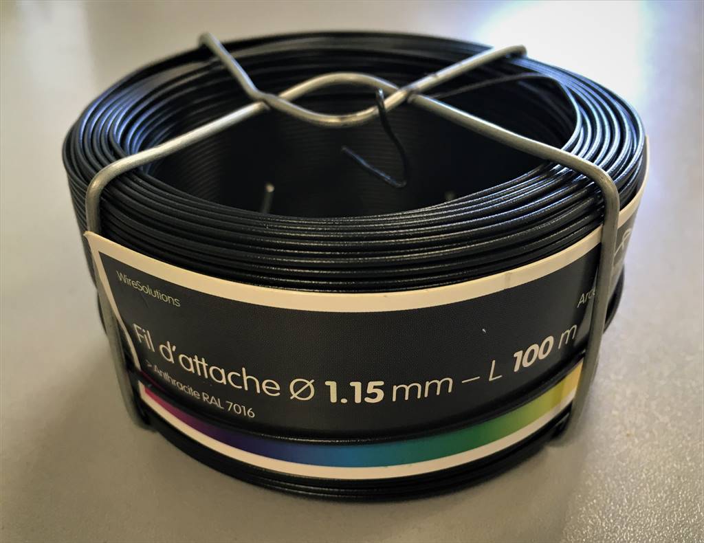 Fil d'attache gris, 1,15 mm x 100 m | Leroy Merlin