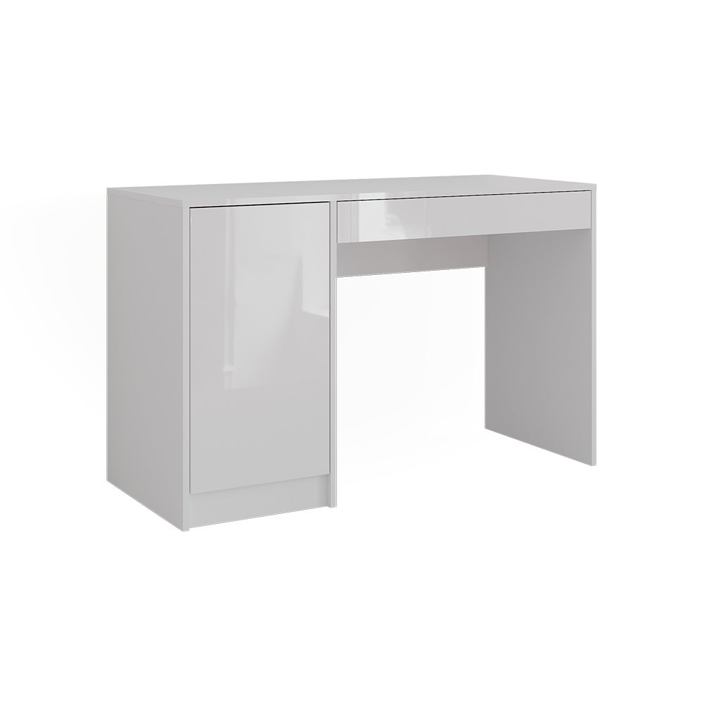 Vicco Coiffeuse Sherry, blanc/blanc brillant, 119.8cm 4 parties | Leroy ...