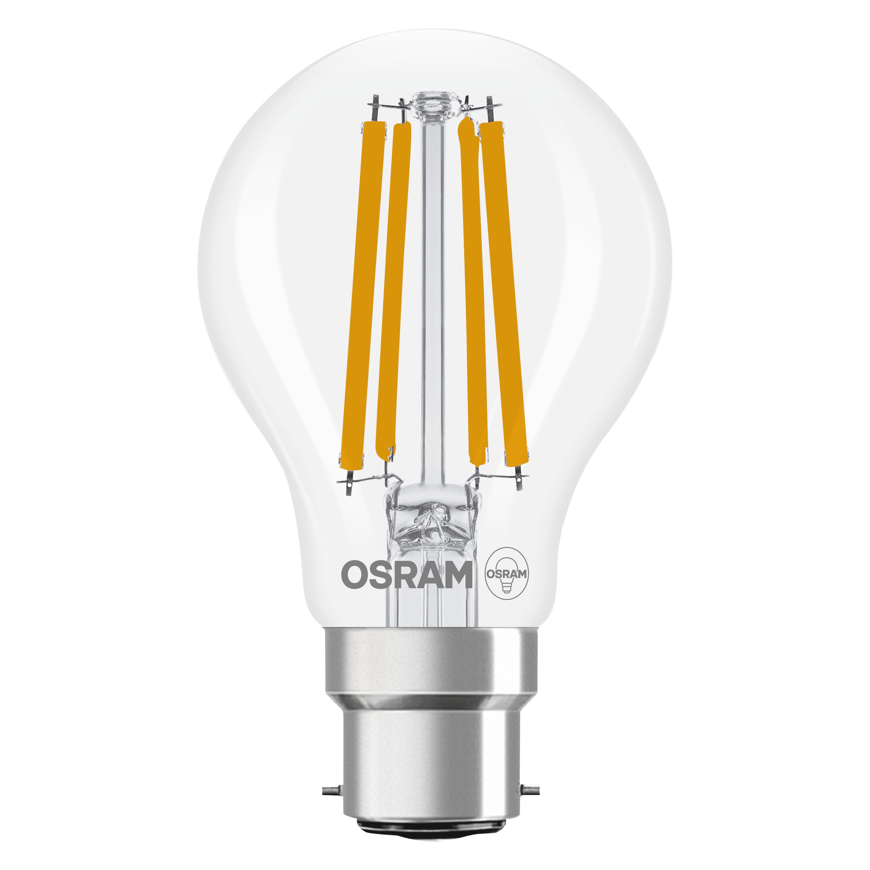 OSRAM LED Superstar Classic LED lamp with filament in classic piston ...