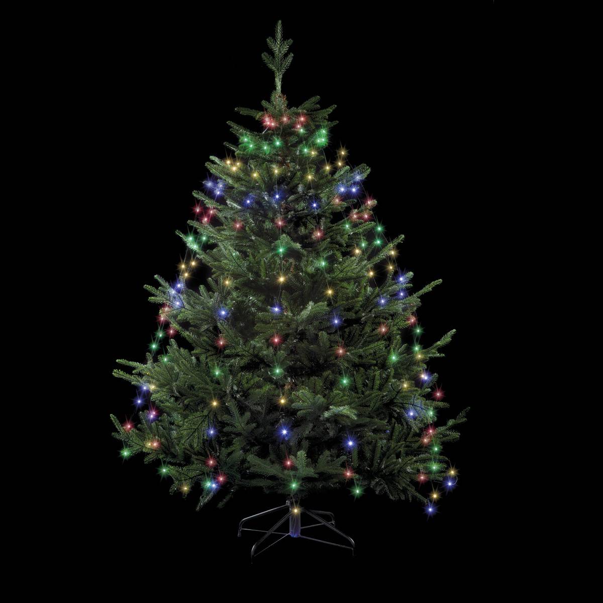 Robe lumineuse extérieur 232 LED multicolore H220cm avec transfo Feeric lights & christmas ...