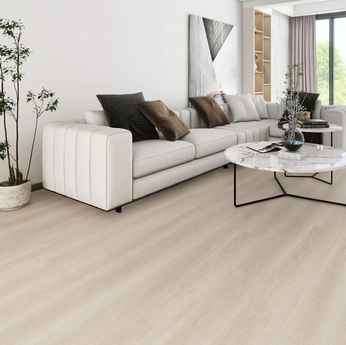 Sol PVC - Lames PVC clipsable avec sous couche intégrée- GARANTIE 20 ...