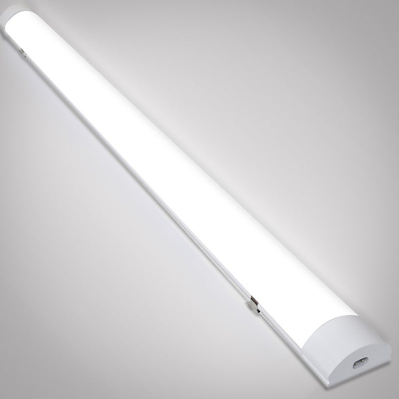 Réglette LED Lampe LED pour locaux humides Blanc neutre Atelier Plafonnier Garage 120cm 36W ...