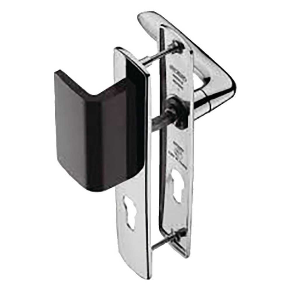 Poignée sur plaque Vachette Riv-Junior P536 chromé 165 mm pour porte 40 ...
