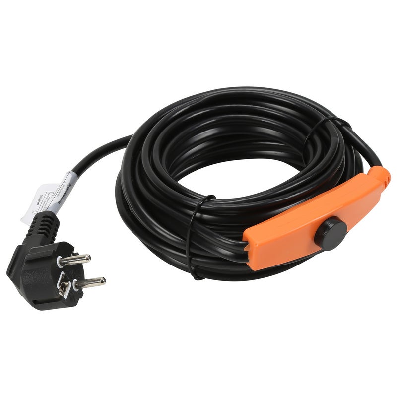 Câble chauffant 4m 64W Câble antigel Traçage de tuyaux autorégulant ...