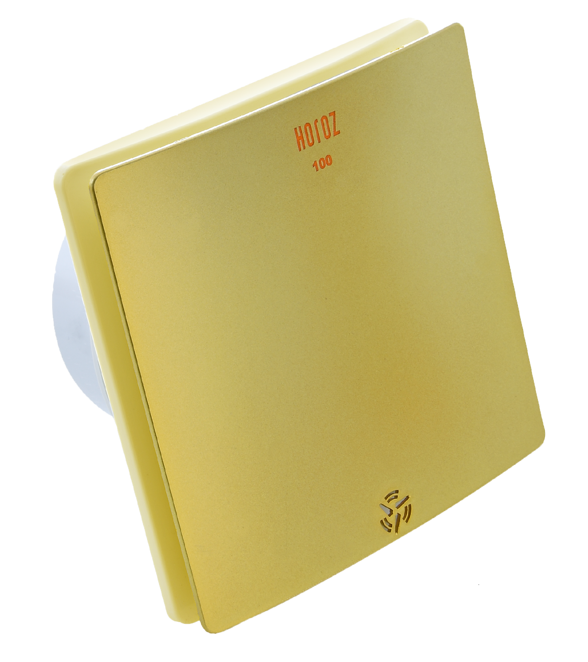 Ventilateur d'extraction du mur 100 mm en plastique FELIX doré 500.150. ...