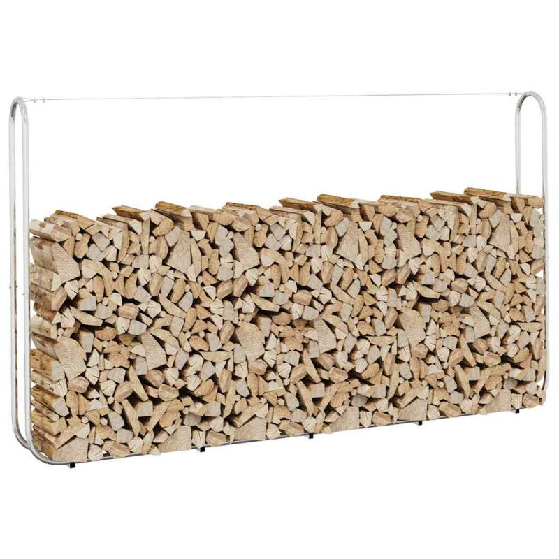 Portant de bois de chauffage avec fil d acier acier galvanisé | Leroy ...