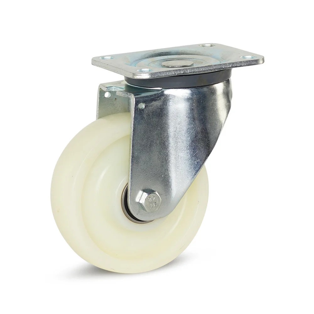 Roue pivotante nylon charge lourde - MESO - Platine - 150 mm - 700 kg ...