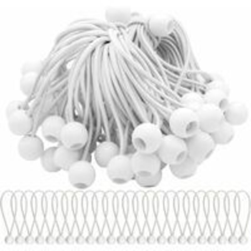 Lot de40 Tendeur Elastique Cordons Élastiques avec Boules Sandow ...
