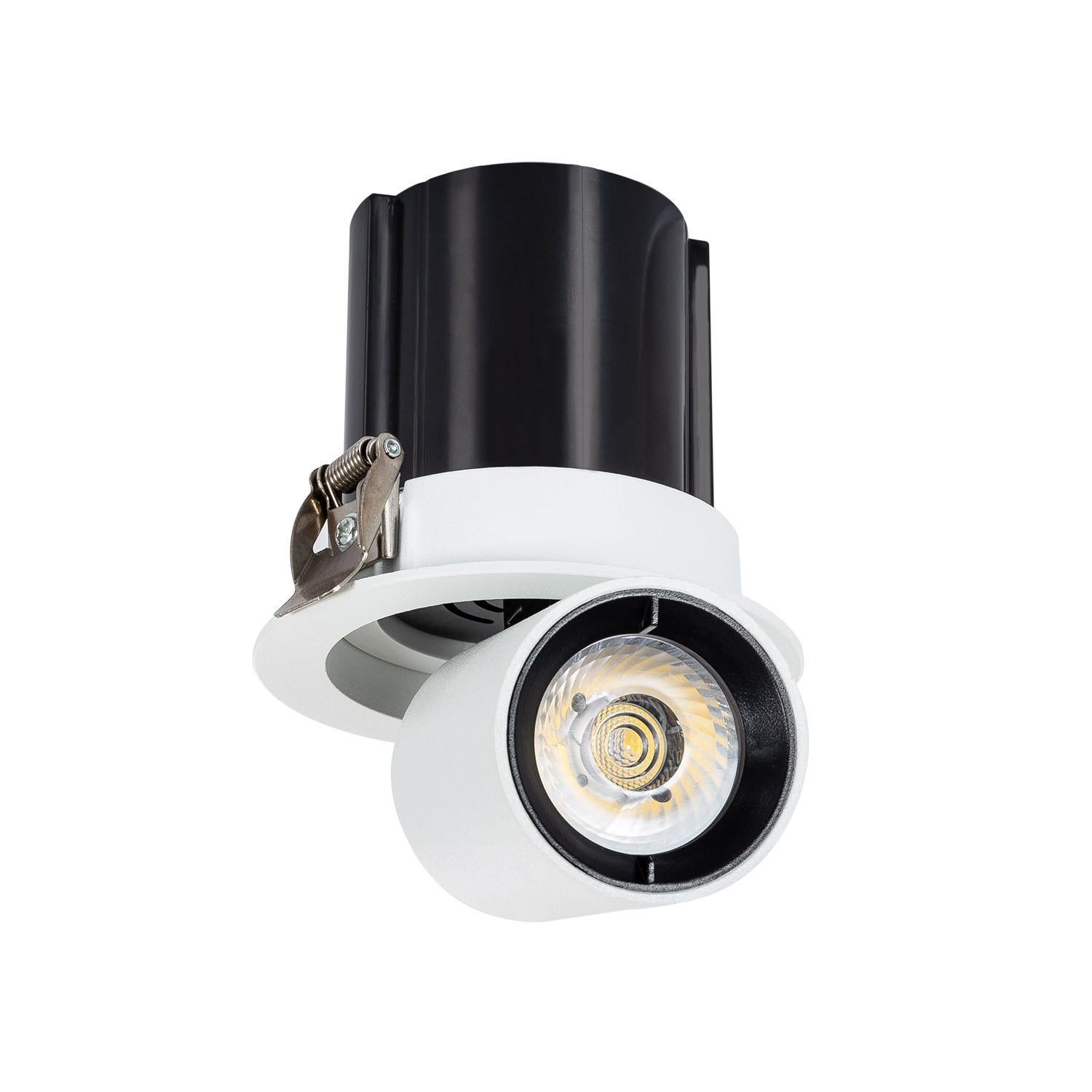 Ledkia - Foco Downlight LED 12W Circular Extraíble Corte Ø 75 mm, 4000K ...