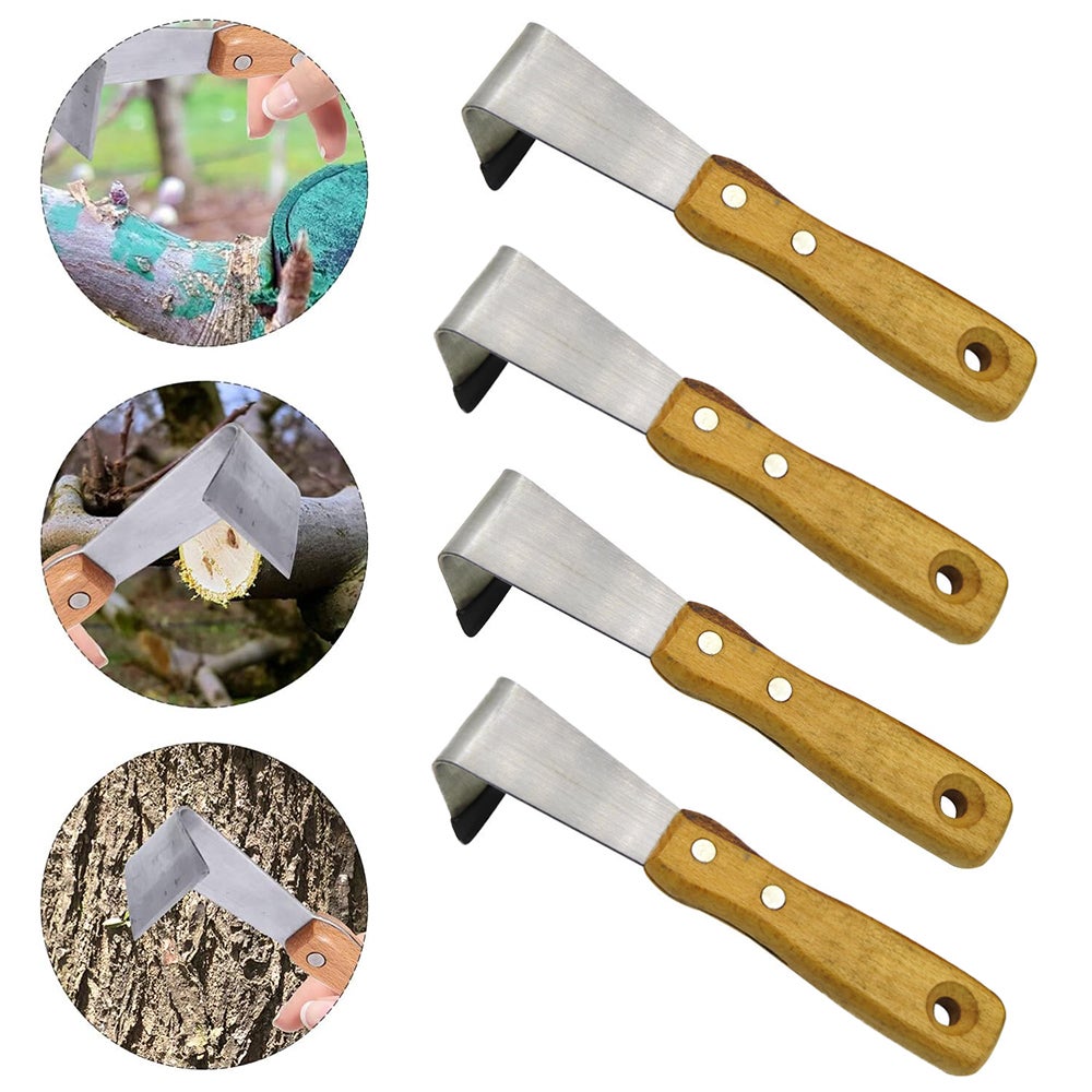 Grattoir manuel pour écorce de jardinage, outil multifonctionnel forgé ...