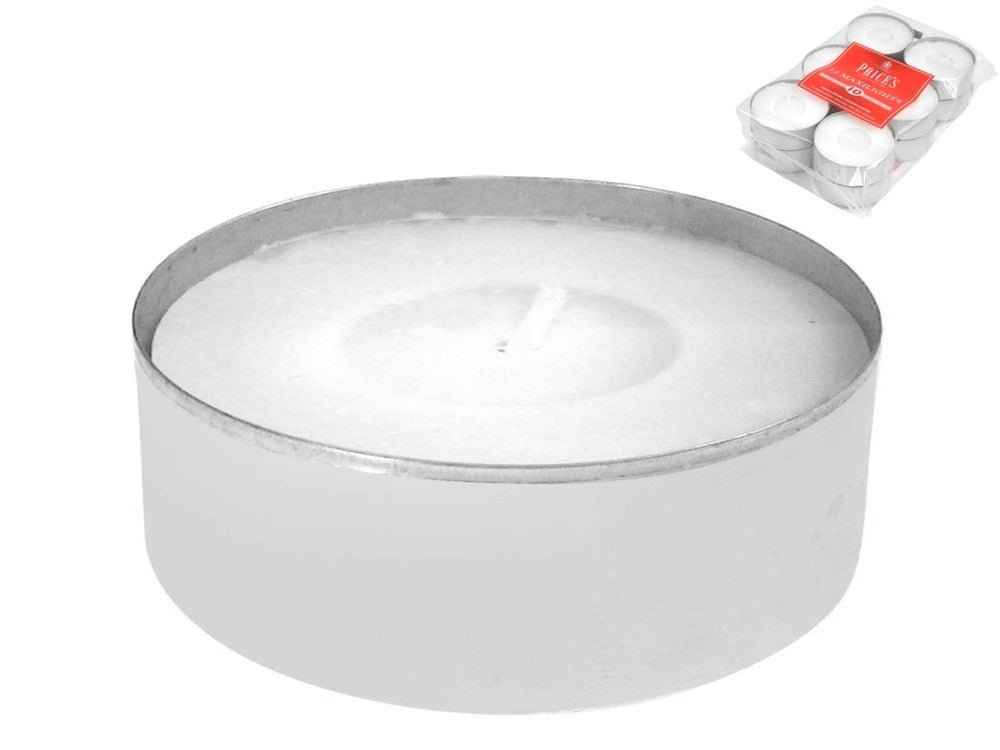 Velas Price's Maxilights blancas, paquete de 12 | Leroy Merlin