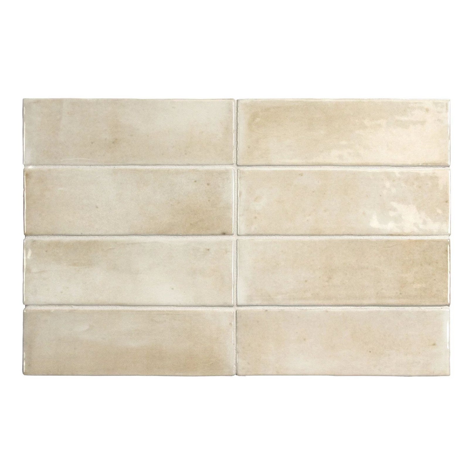 Carrelage mural faïence effet zellige COCO 15x5 cm boîte de 0.50 m2 ...