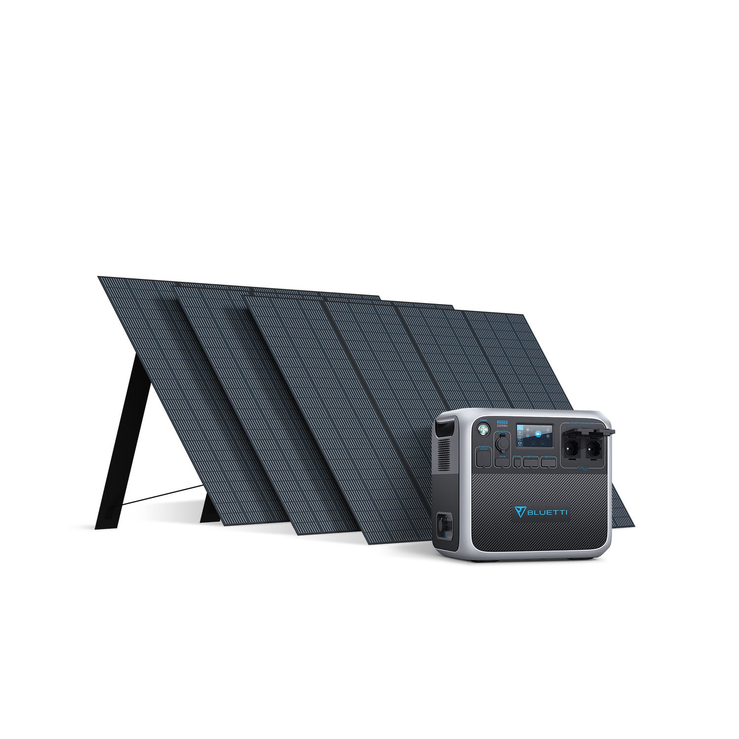 KIT de generador solar BLUETTI AC200P(2000 Wh) con 3 paneles solares ...