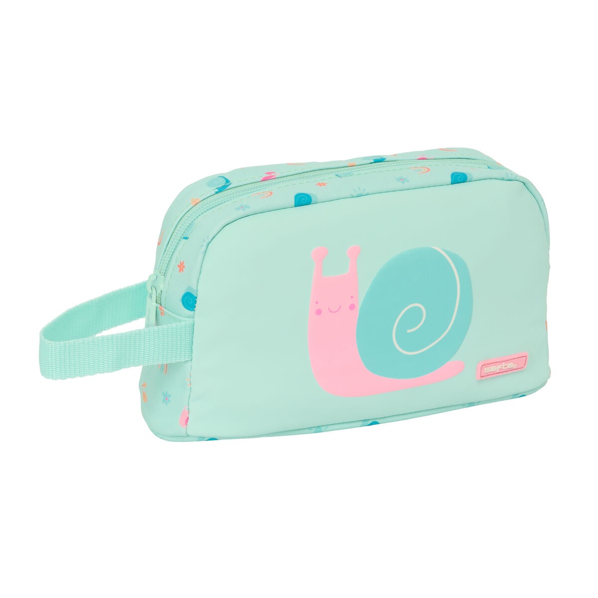 Sac glacière goûter Safta Escargot Turquoise 21.5 x 12 x 6.5 cm | Leroy ...