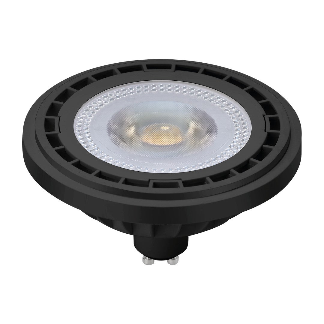 Ampoule LED AR111 GU10 6W noire 4000K 450lm Eko-Light | Leroy Merlin