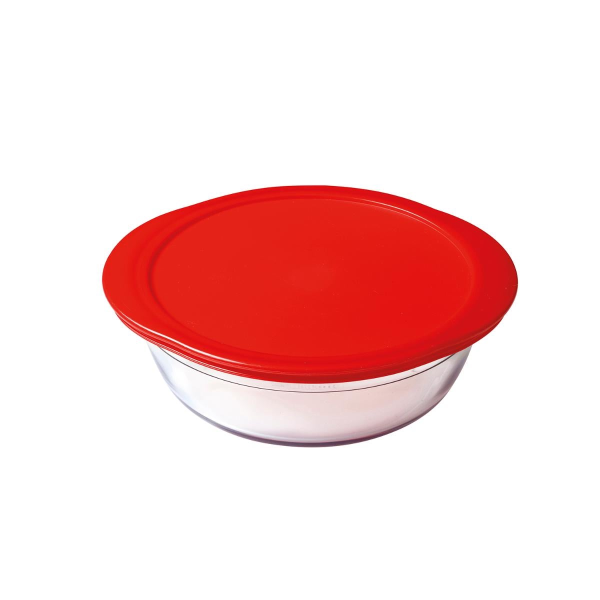 Recipiente Redondo Vidrio 27x24x8cm - 2,3l ô Cuisine Cook&store Ocu ...