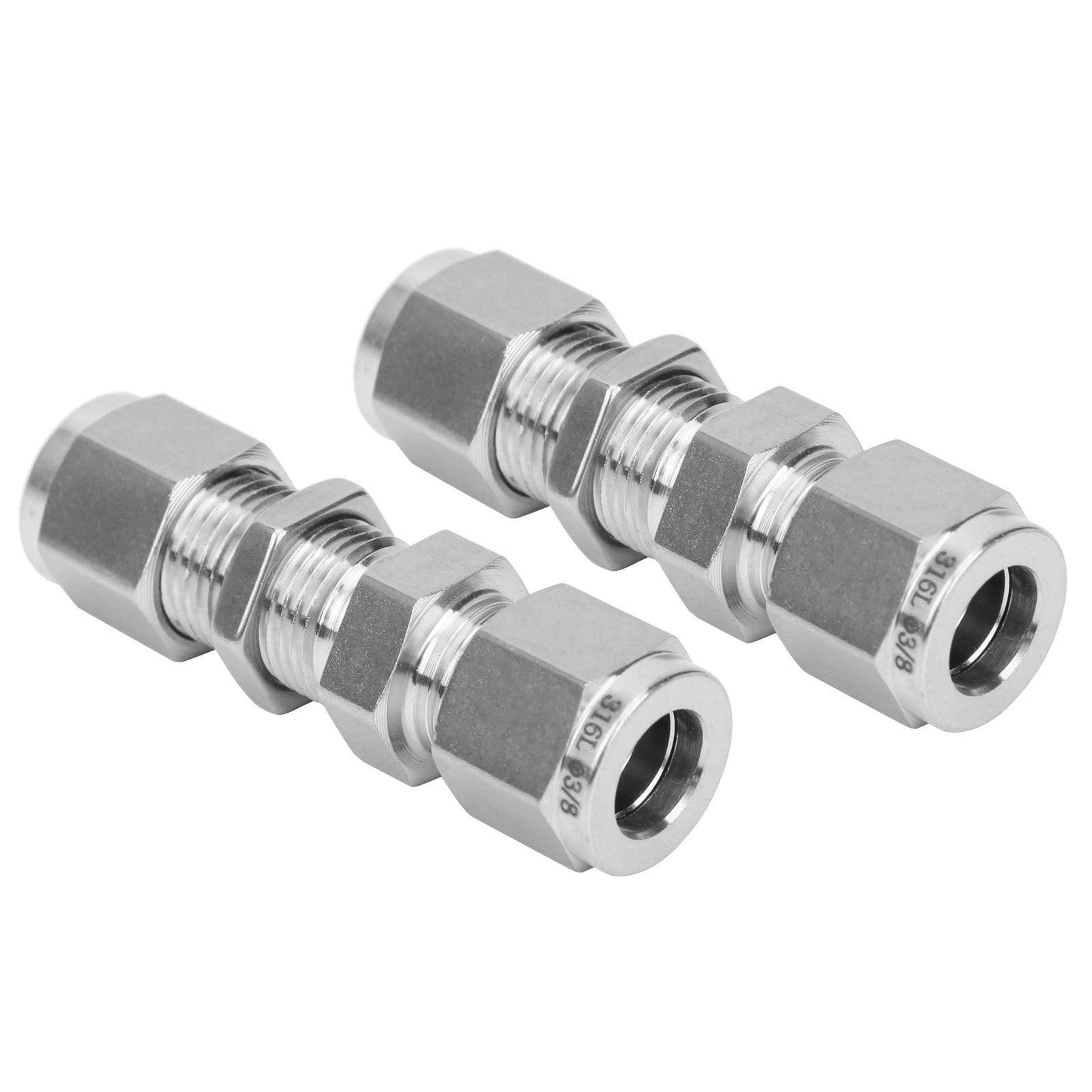 Connecteur de cloison 2 pièces en acier inoxydable 316, joint de montage de plaque d'usure à ...