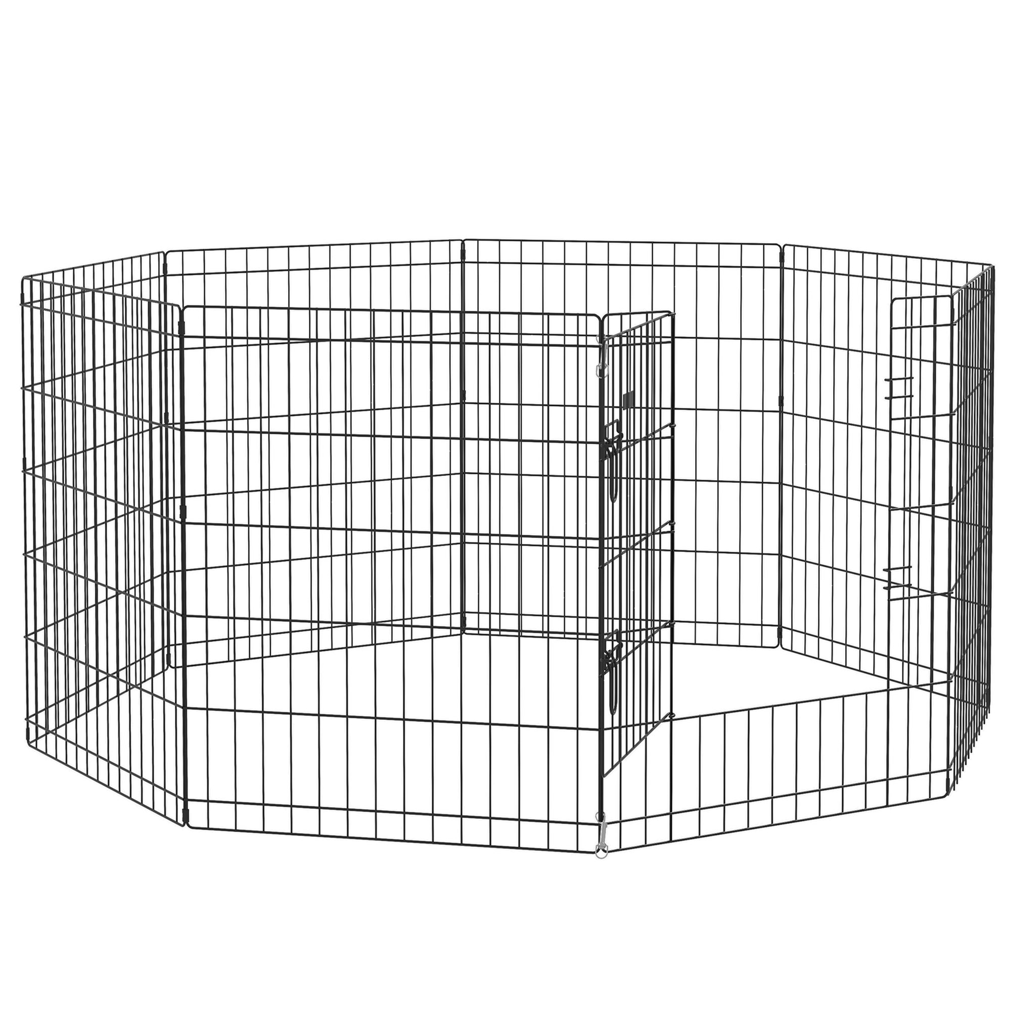 Parc pour chiots de 76 cm de haut,ensemble de 8 pièces avec verrou ...