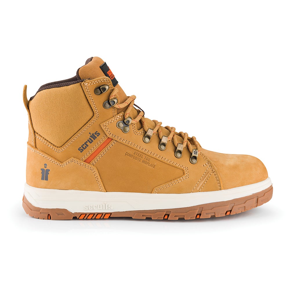 Scruffs - Botas de seguridad Nevis, color marrón claro Talla 43 (9 ...