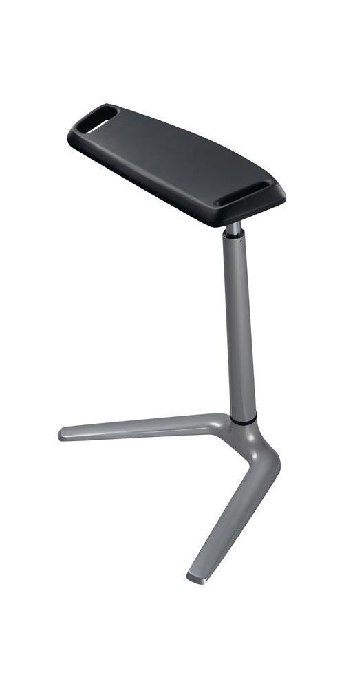 Tabouret industriel - BIMOS Fin noir/argent | Leroy Merlin