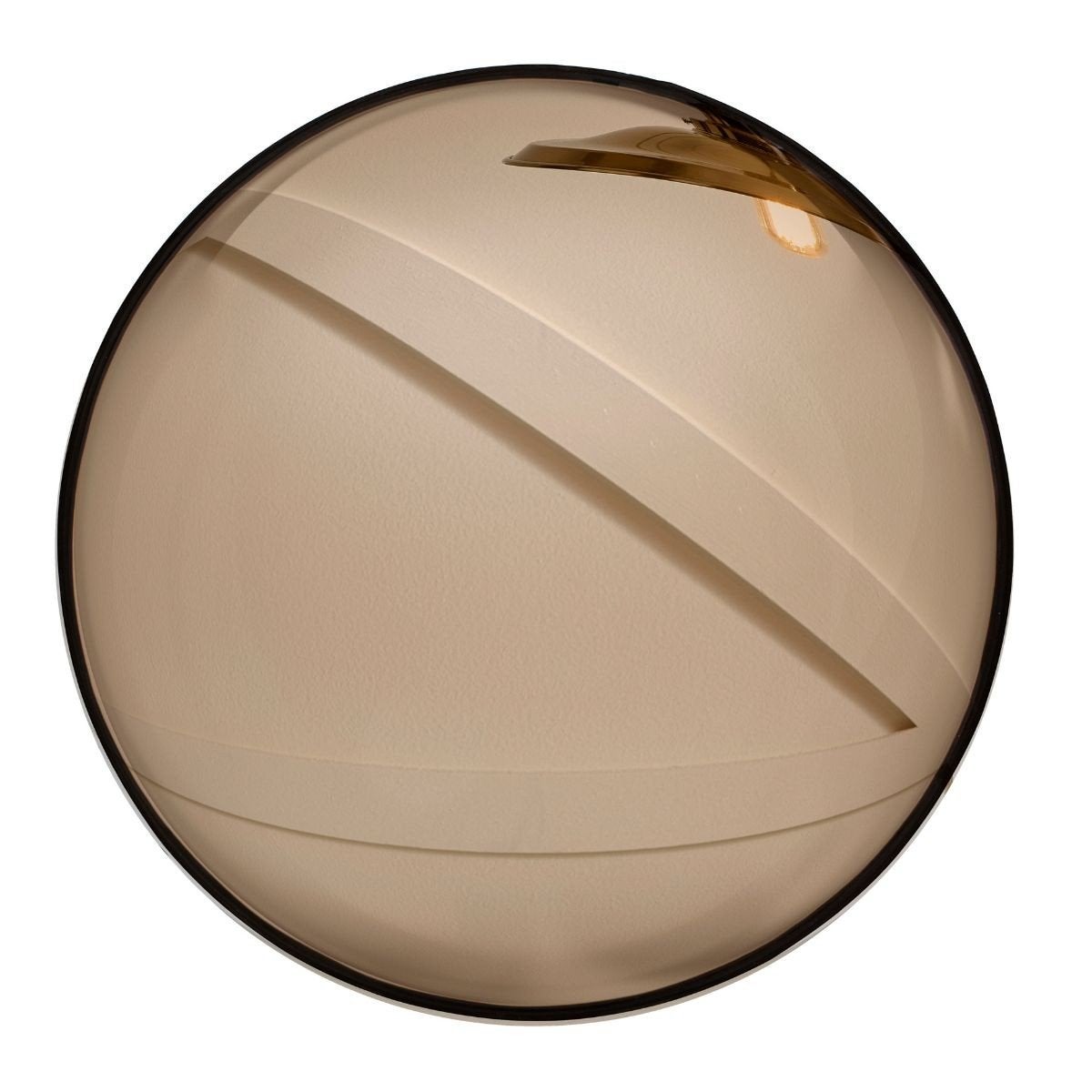 Miroir Convexe fumé en verre H80cm | Leroy Merlin