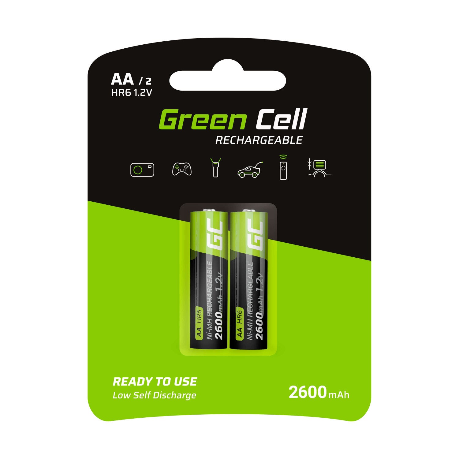 Green Cell GR05 batteria per uso domestico Batteria ricaricabile Stilo ...