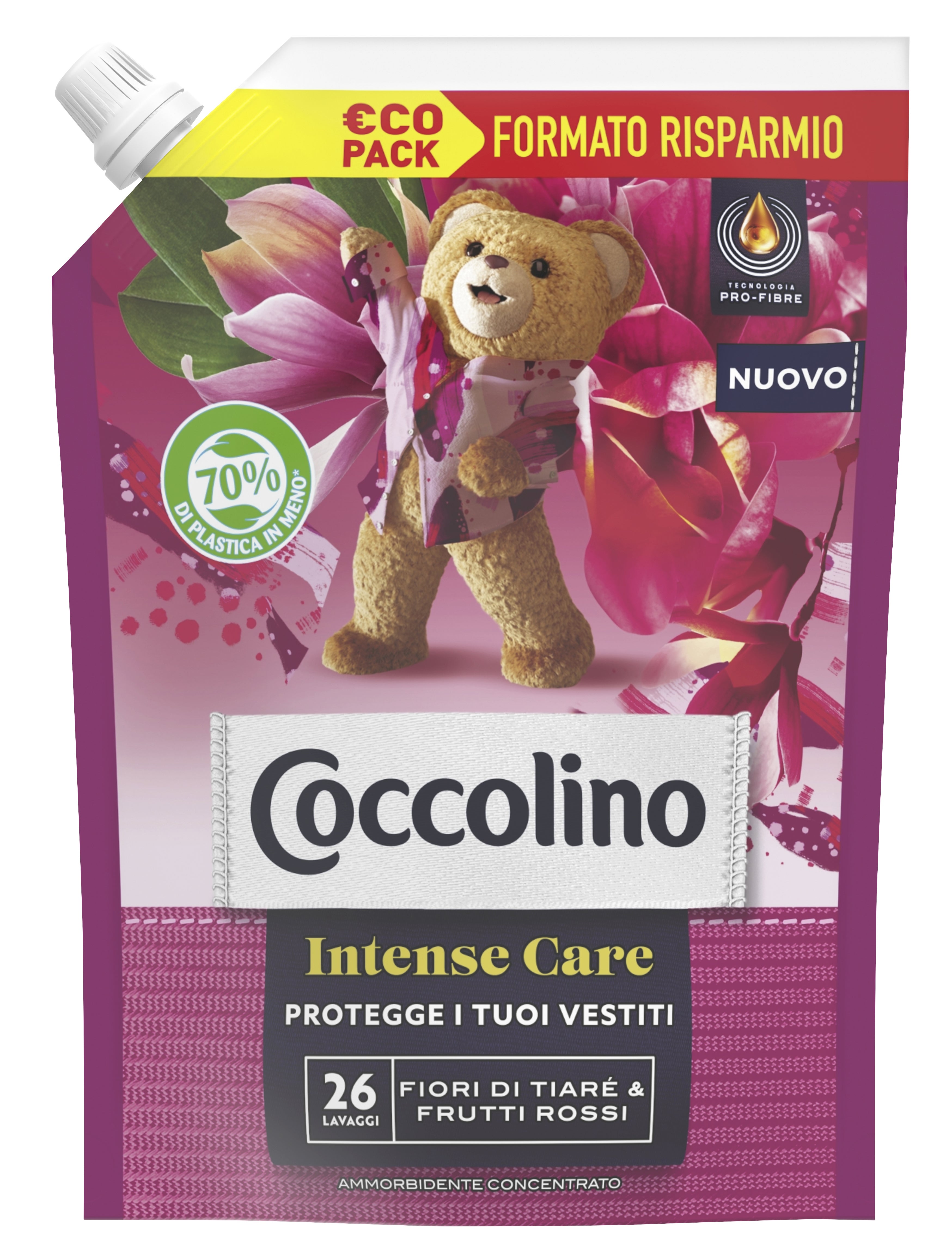 Coccolino Fabric Softener 600 Ml.Bag 26 Measurini Tiare' (Assouplissant ...