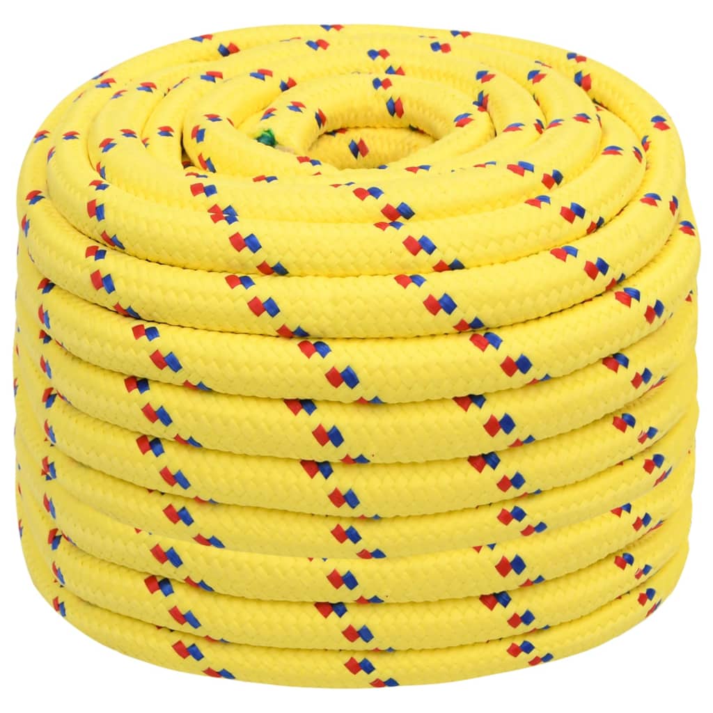 Corde，Cordage de bateau Jaune 20 mm 25 m Polypropylène CFW69225 | Leroy ...