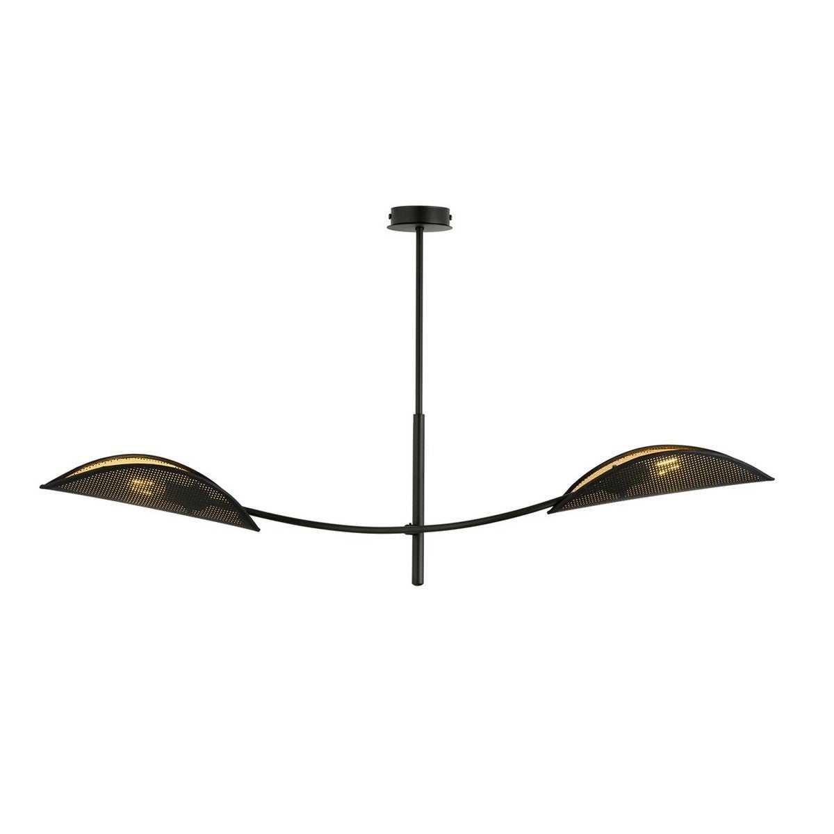 Lámpara de Suspensión Lotus, Acero, Negro, Seven Design | Leroy Merlin