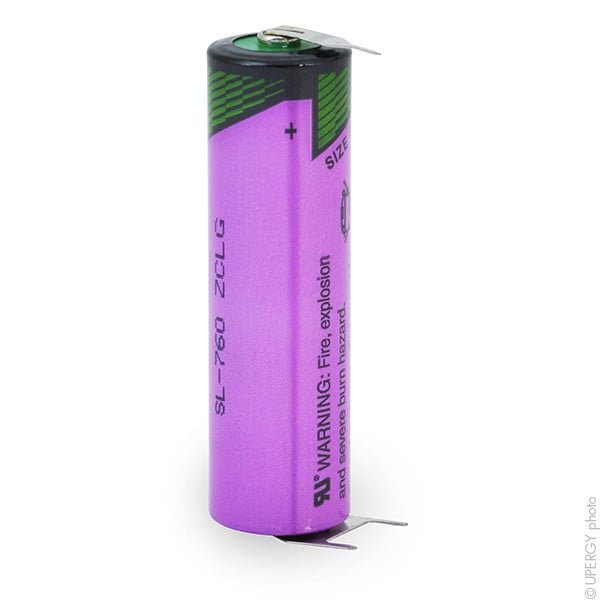 Tadiran - Pile lithium SL-760/PT AA 3.6V 2.2Ah 3PFR | Leroy Merlin
