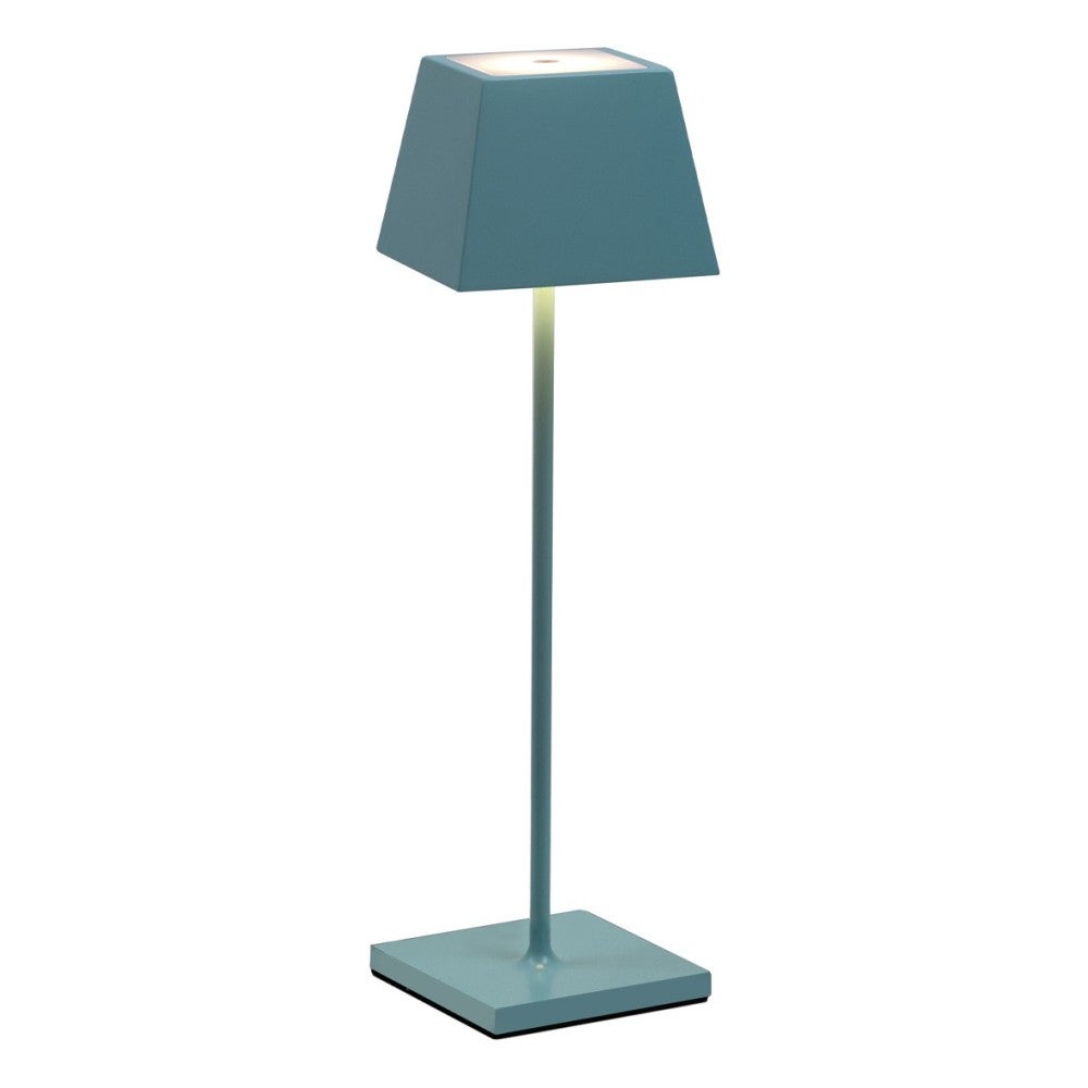Lampe de table LED Siesta Tiffany portable et rechargeable IP54 | Leroy ...
