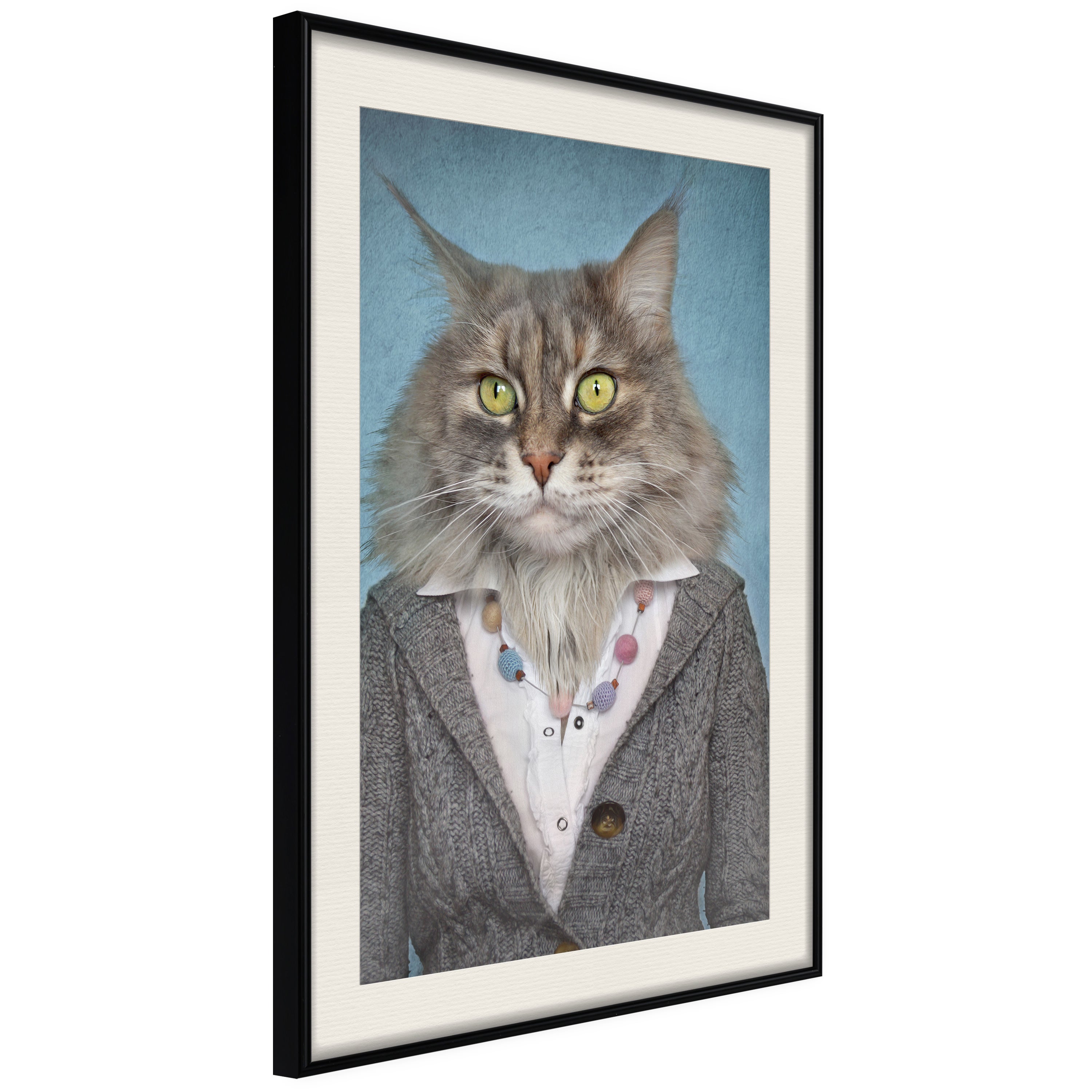 Poster et affiche - Animal Alter Ego: Cat 30x45 cm | Leroy Merlin
