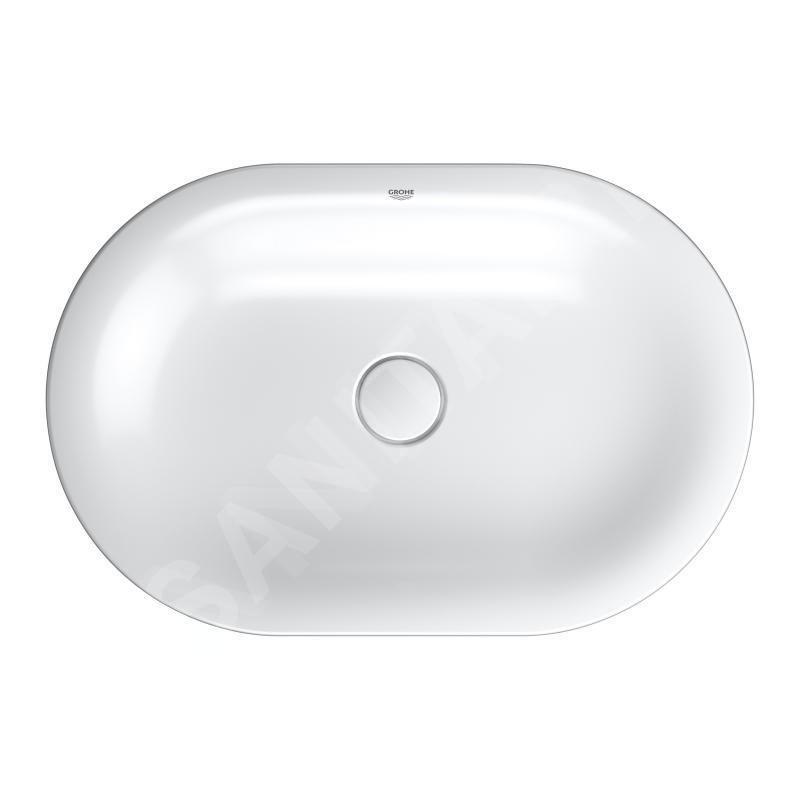 Grohe Essence - Vasque à poser 600x400 mm, PureGuard, blanc alpin ...