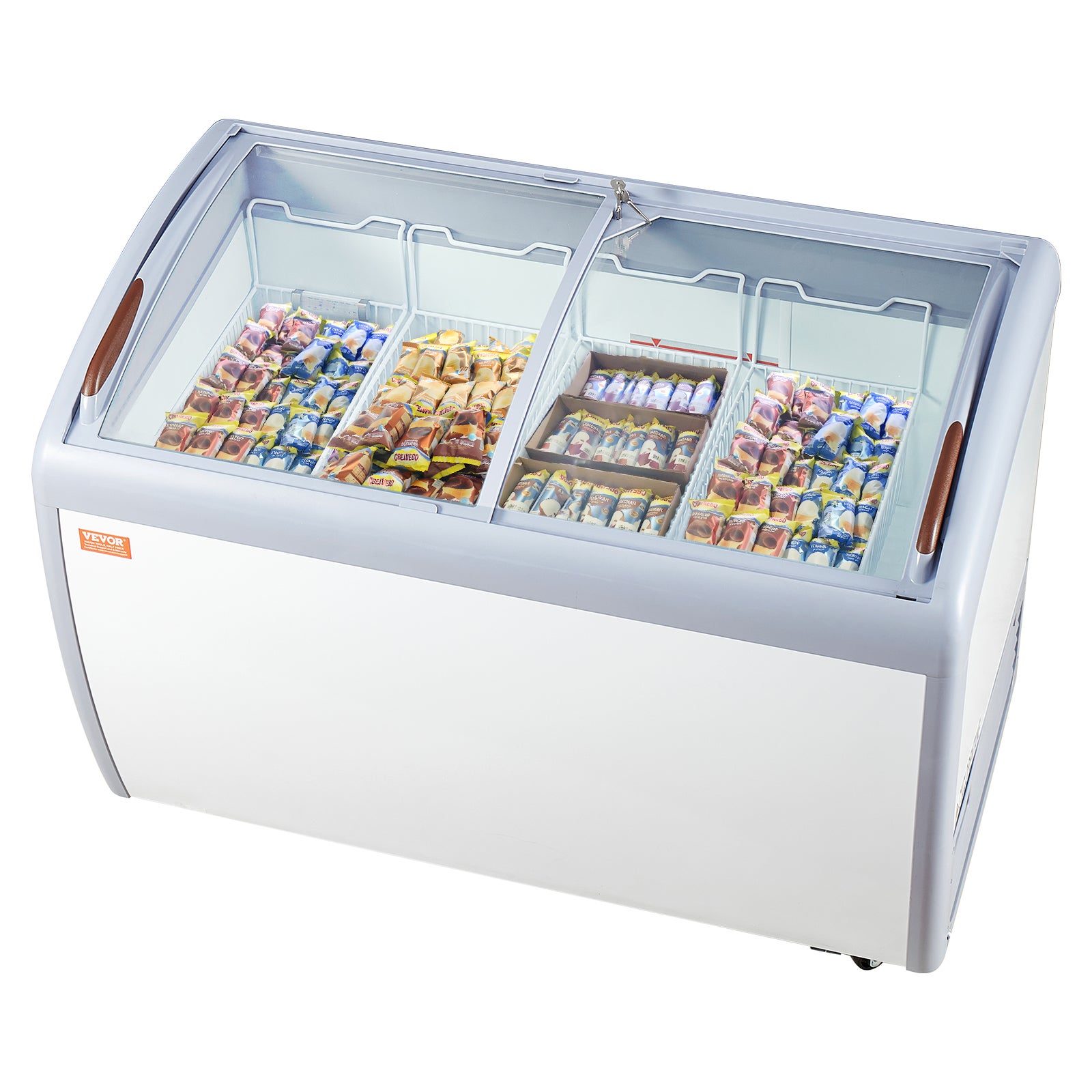 Vitrina refrigerada profesional helados, mostrador helados 362 L ...