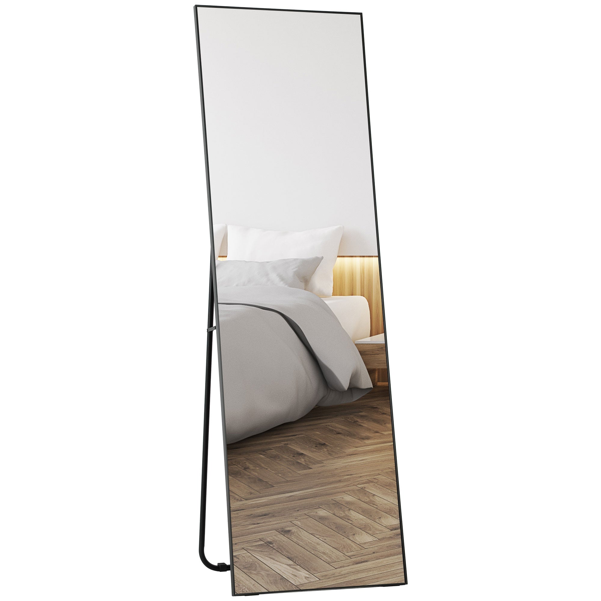 Grand miroir pleine longueur rectangulaire, 50 x 160 cm, miroir sur ...