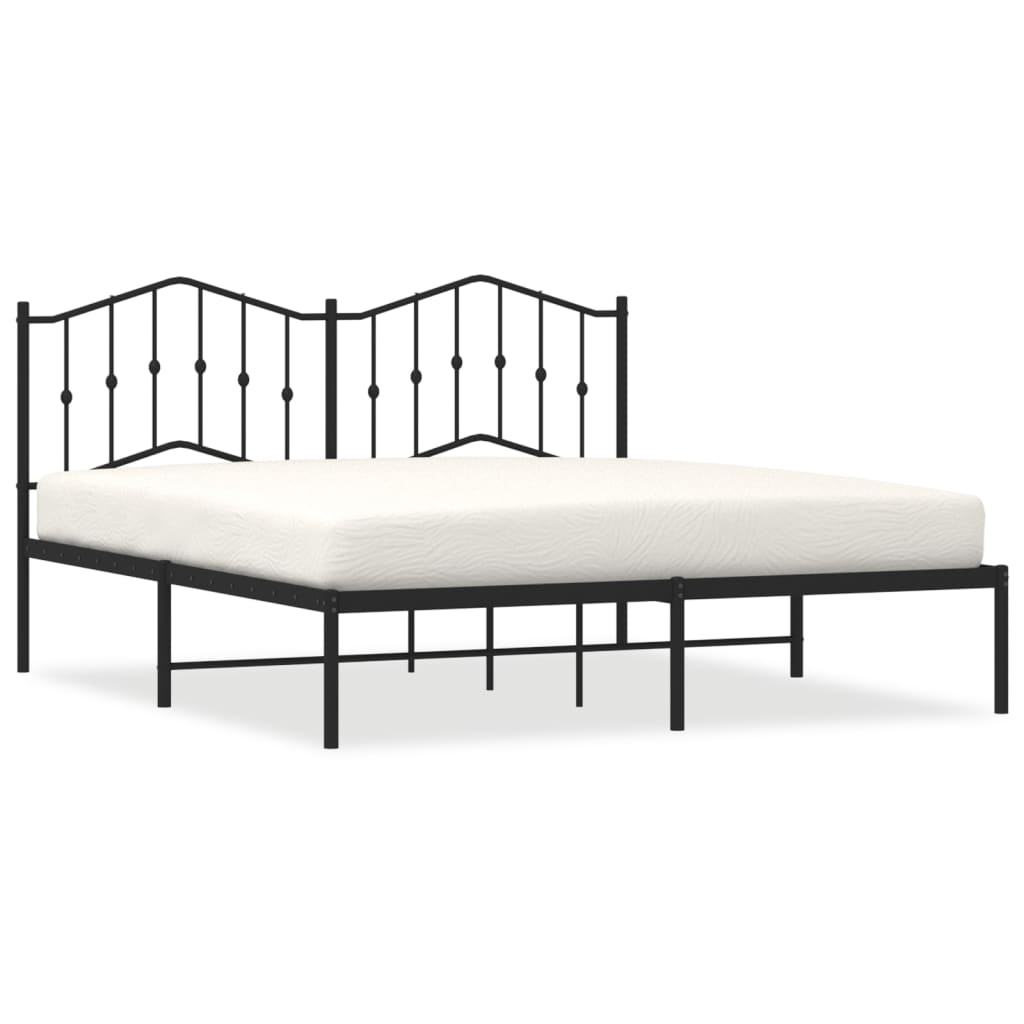Cama matrimonial | Cama para adultos | Estructura de cama con cabecero ...