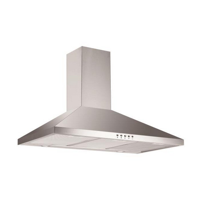 Glem Gas GHP945IX Cappa Cucina Aspirante a Parete Larghezza 90 cm ...