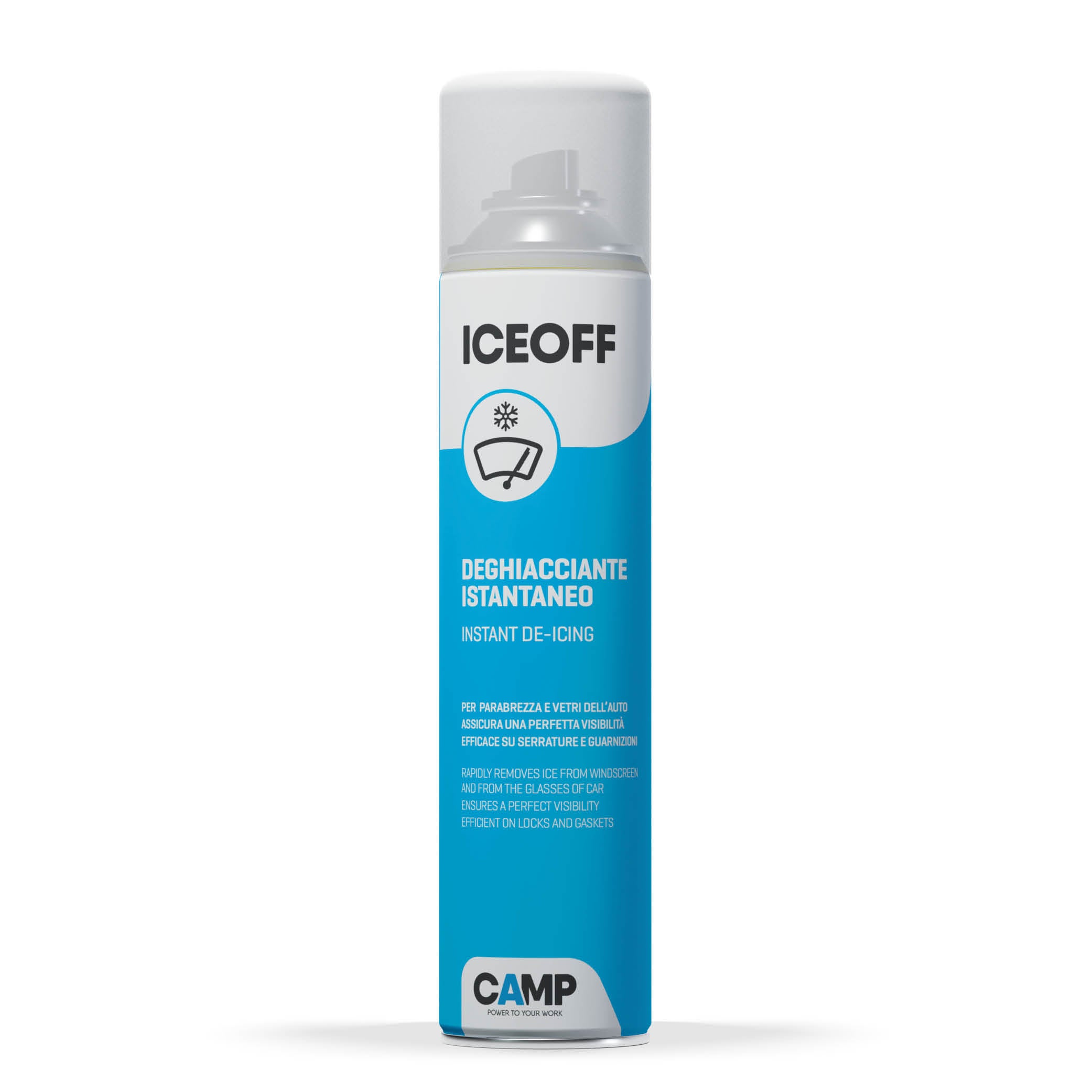 Camp ICE OFF, spray dégivrant pour vitres et serrures de voiture, agit ...