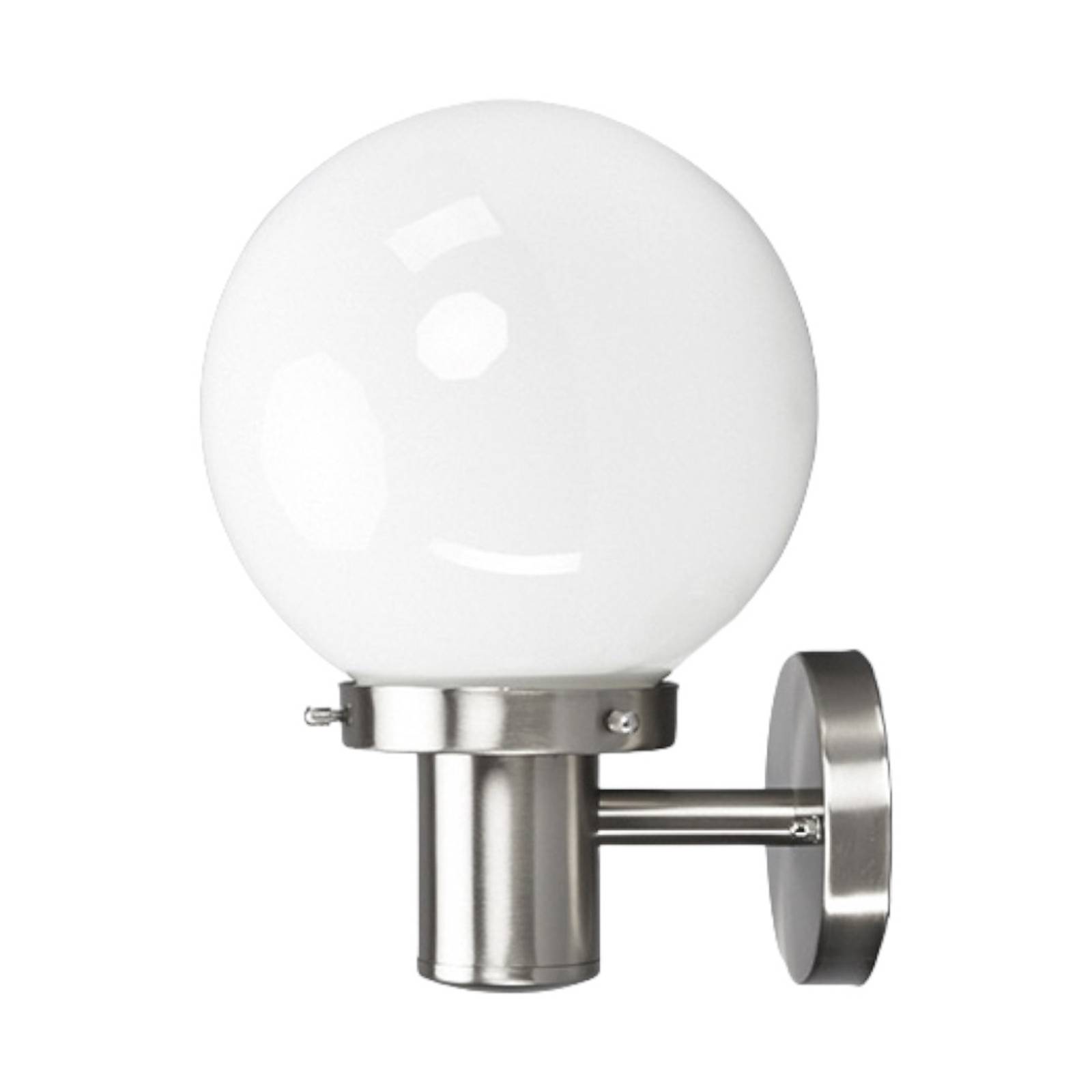 Lindby Applique d'extérieur Samuel en inox, Applique pour mur extérieur ...