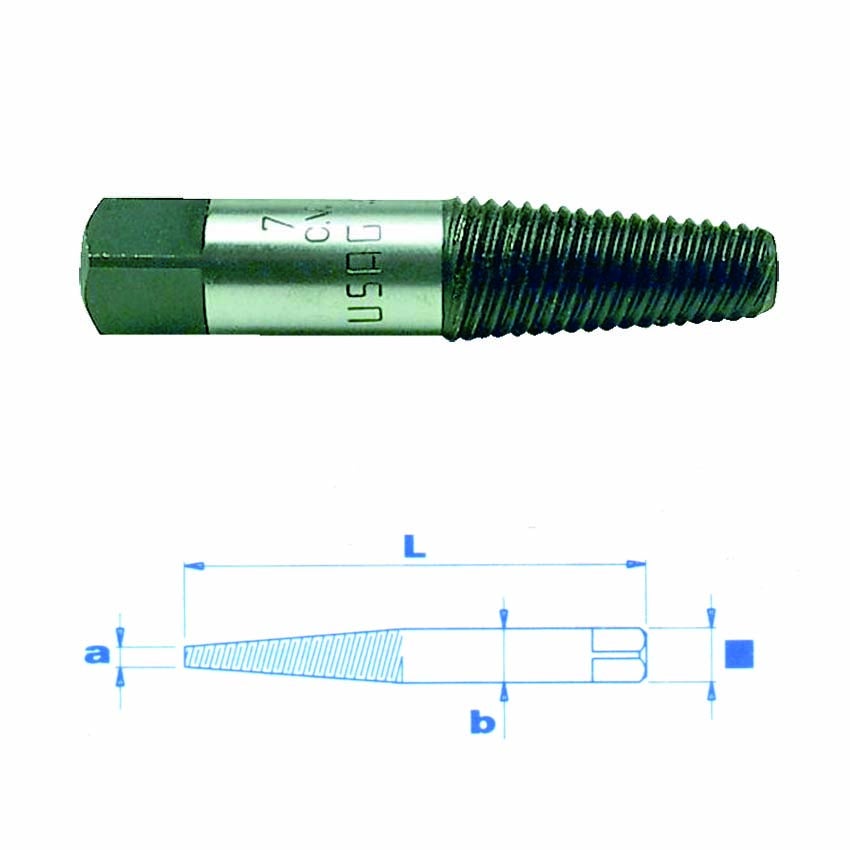 Extracteurs coniques pour vis 11-14 trous 6,5 mm - Idrhaus | Leroy Merlin