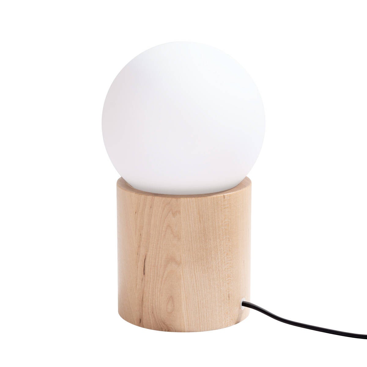 Lampe à poser Bois Bois Naturel G9 1 Boomo | Leroy Merlin