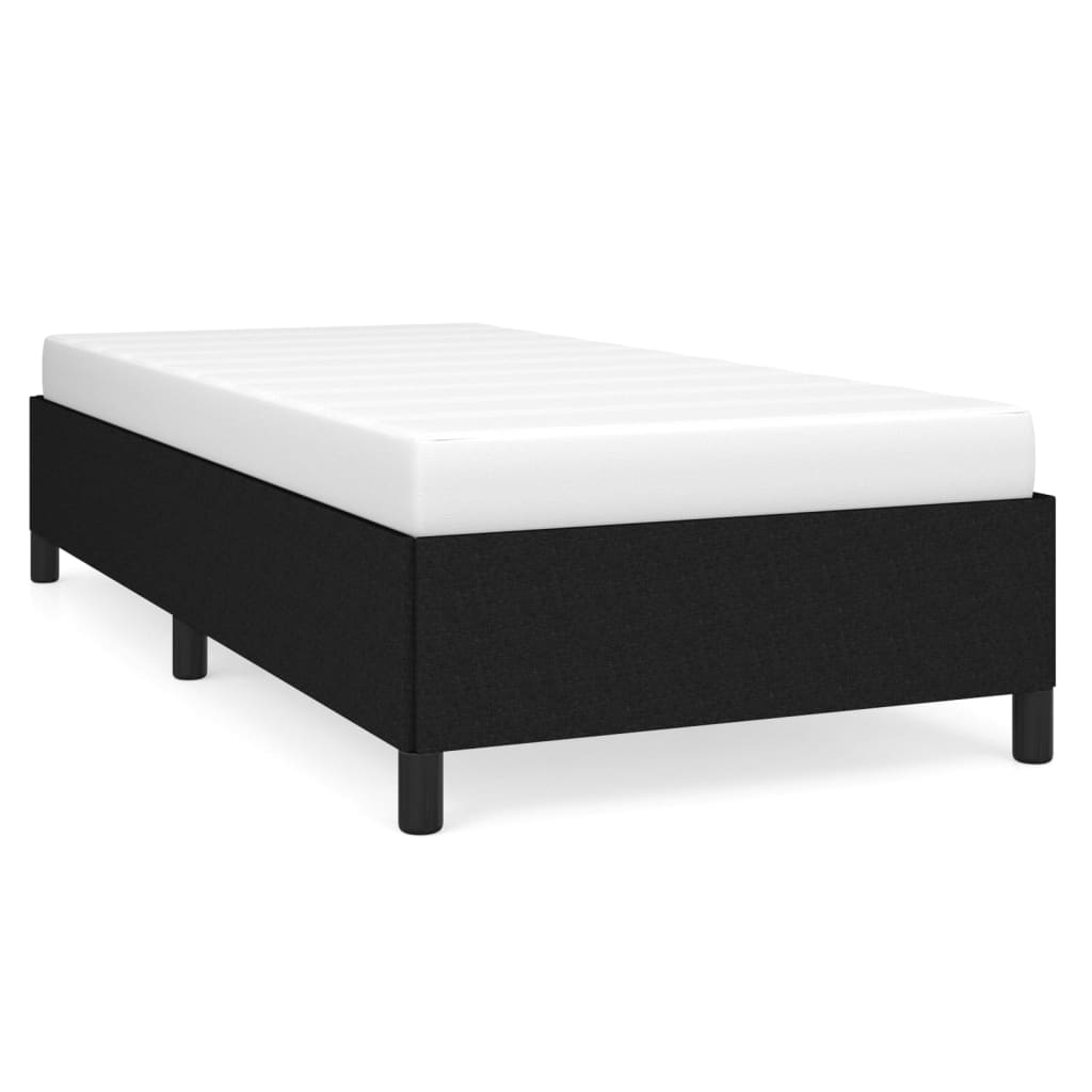 Struttura letto senza materasso tessuto nero 80x200 cm | Leroy Merlin