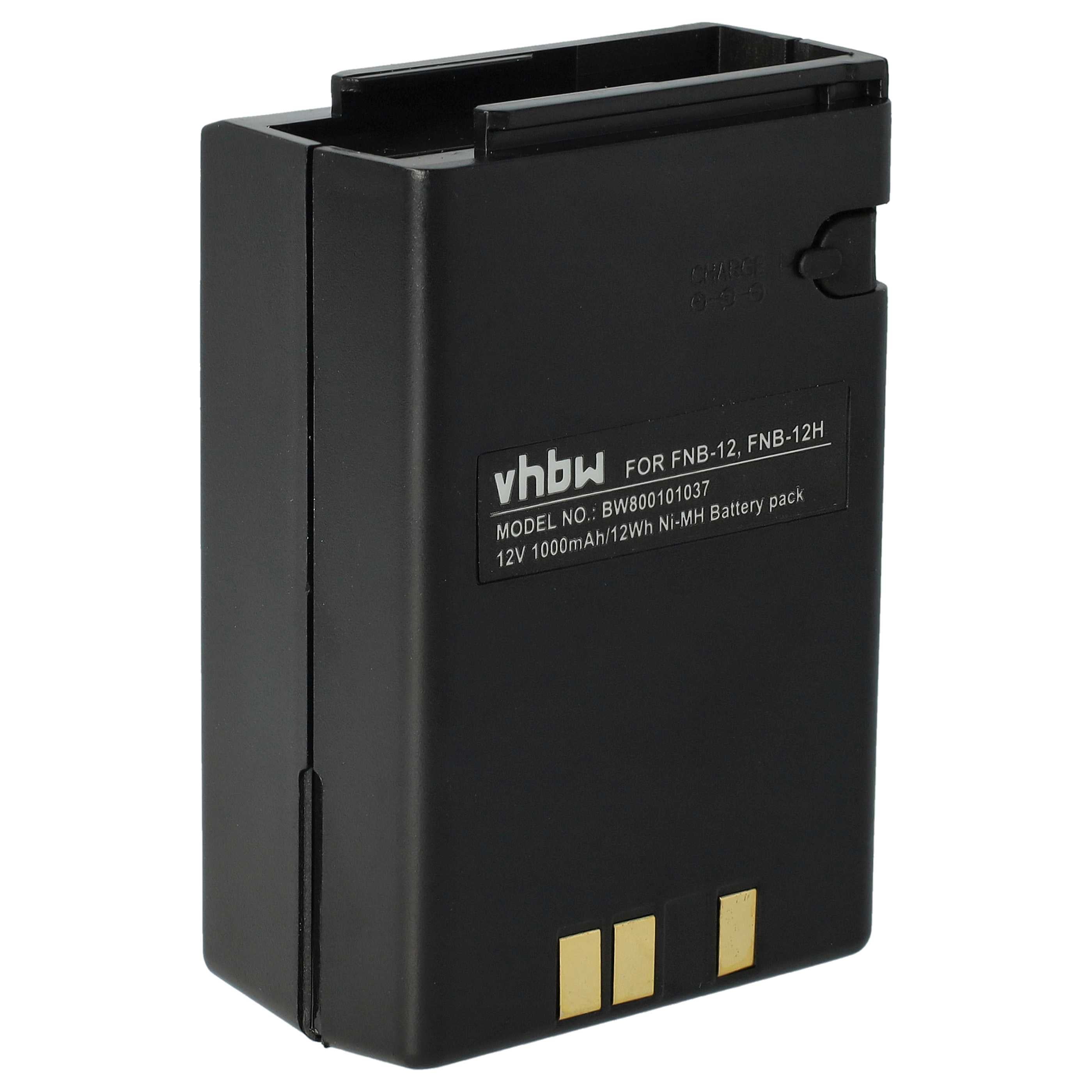 Vhbw batterie compatible avec Yaesu / Vertex FTC2003, FTC2005, FTC2203 ...