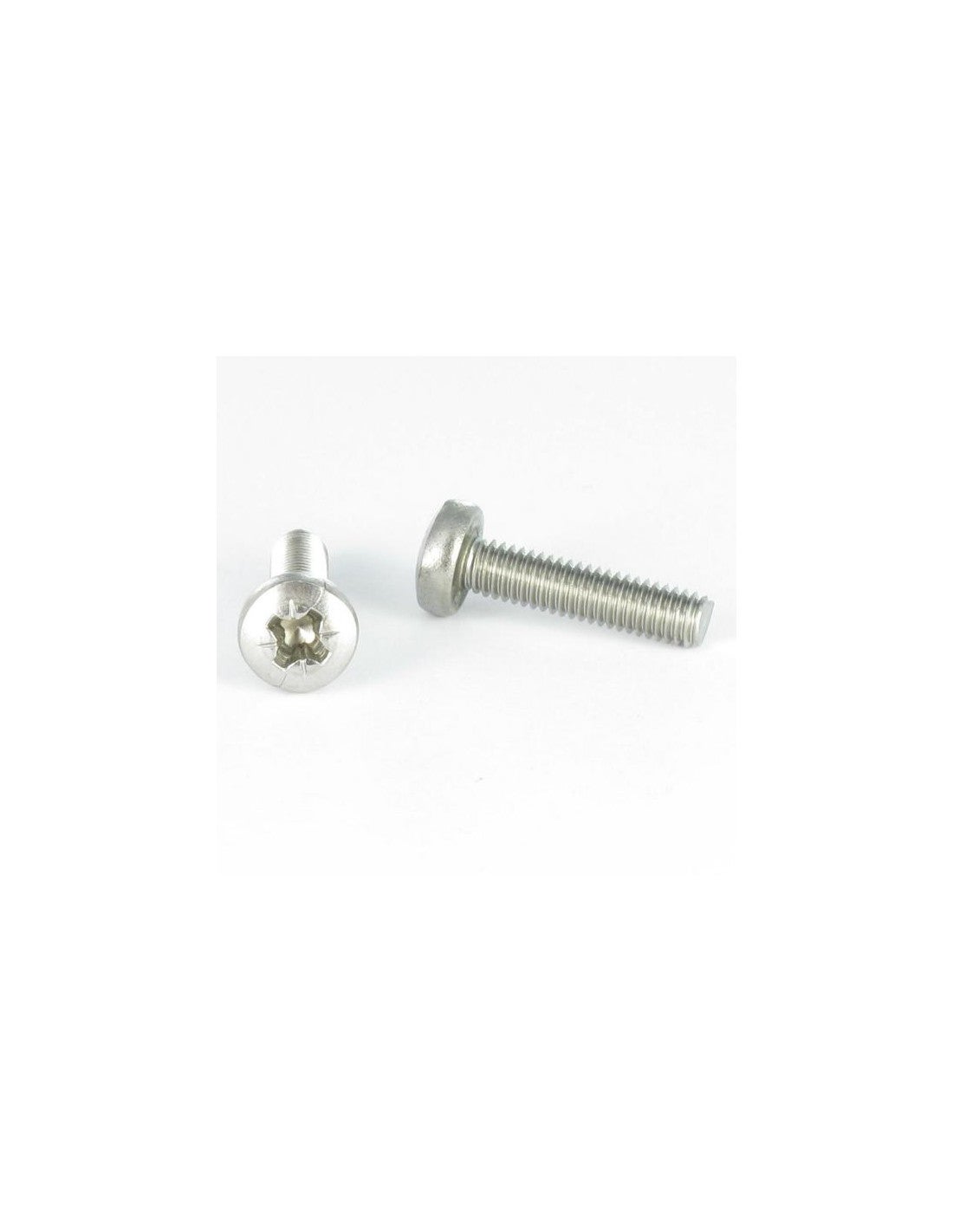 Vis métaux tête cylindrique bombée large Pozi N°1 M3X12 Acier zingué ...