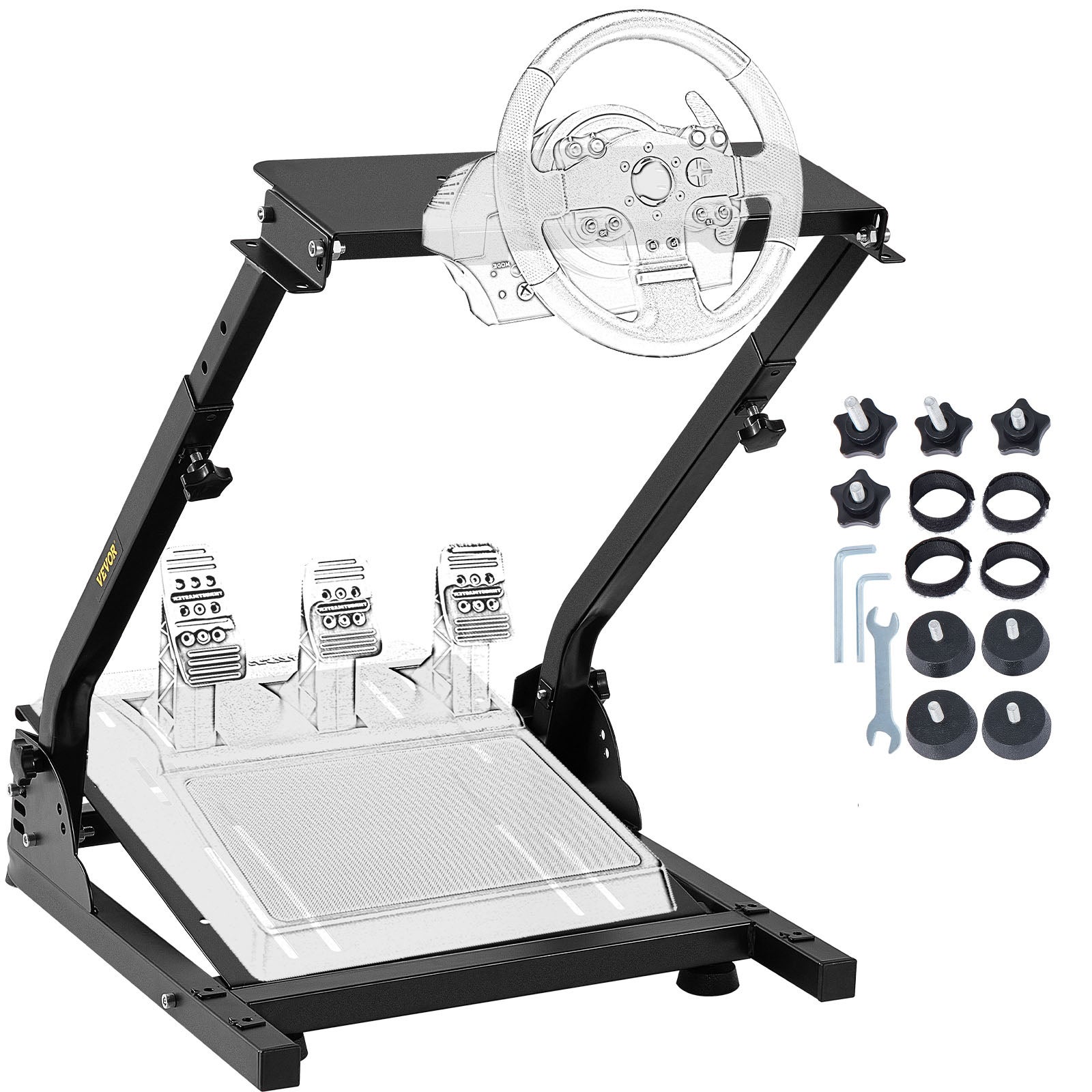 Soporte de Volante Plegable VEVOR para Simulador de Conducción ...